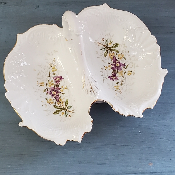 Accents | Antique Porcelain Divided Dish Austria | Poshmark